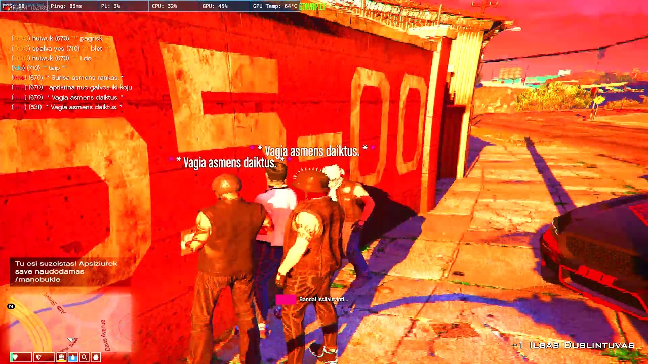 FiveM LTU 💶 GTAVRP LT 💶 Tavo istorija prasideda čia prase admin - YouTube