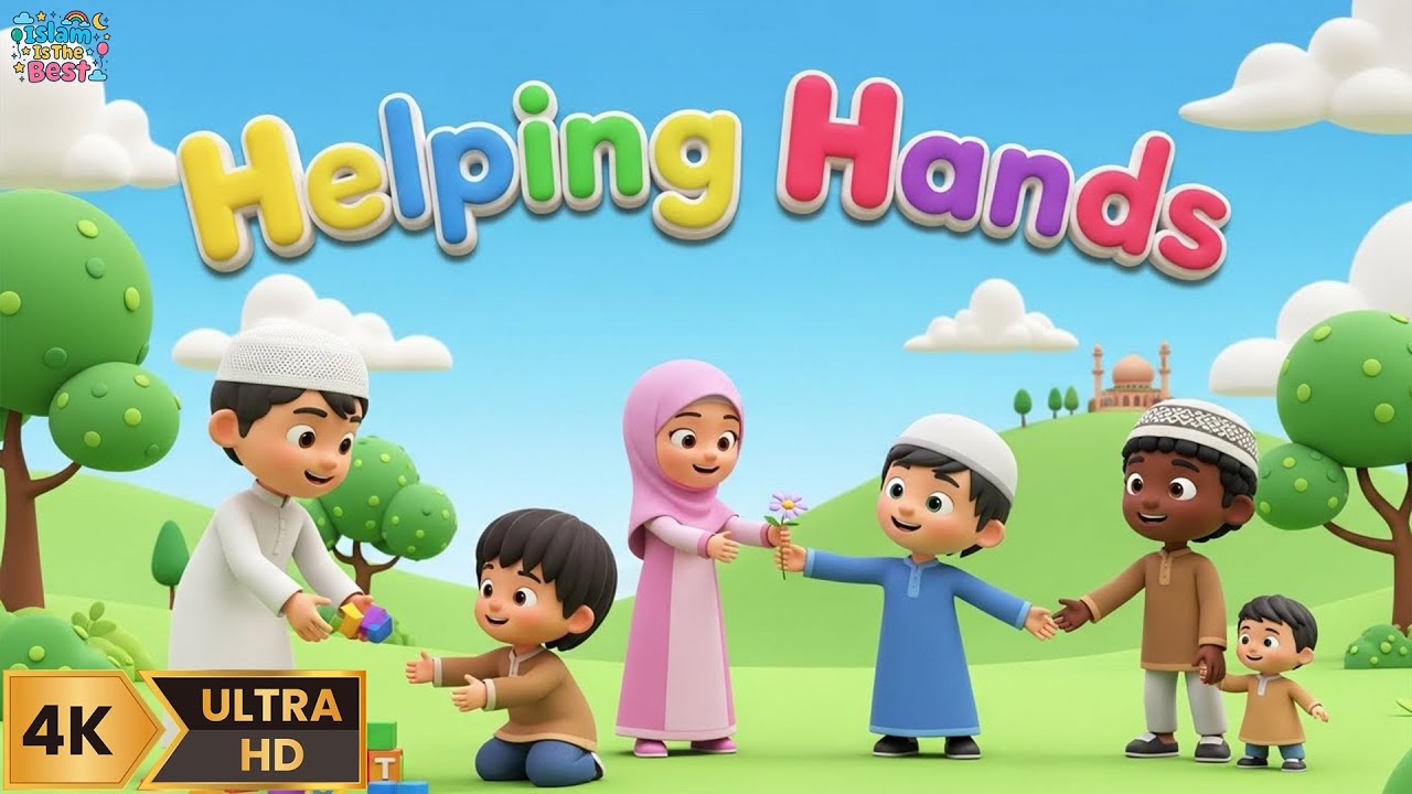 Helping Hand Helping Heart | Islamic Learning for Kids | 3D Muslim ...