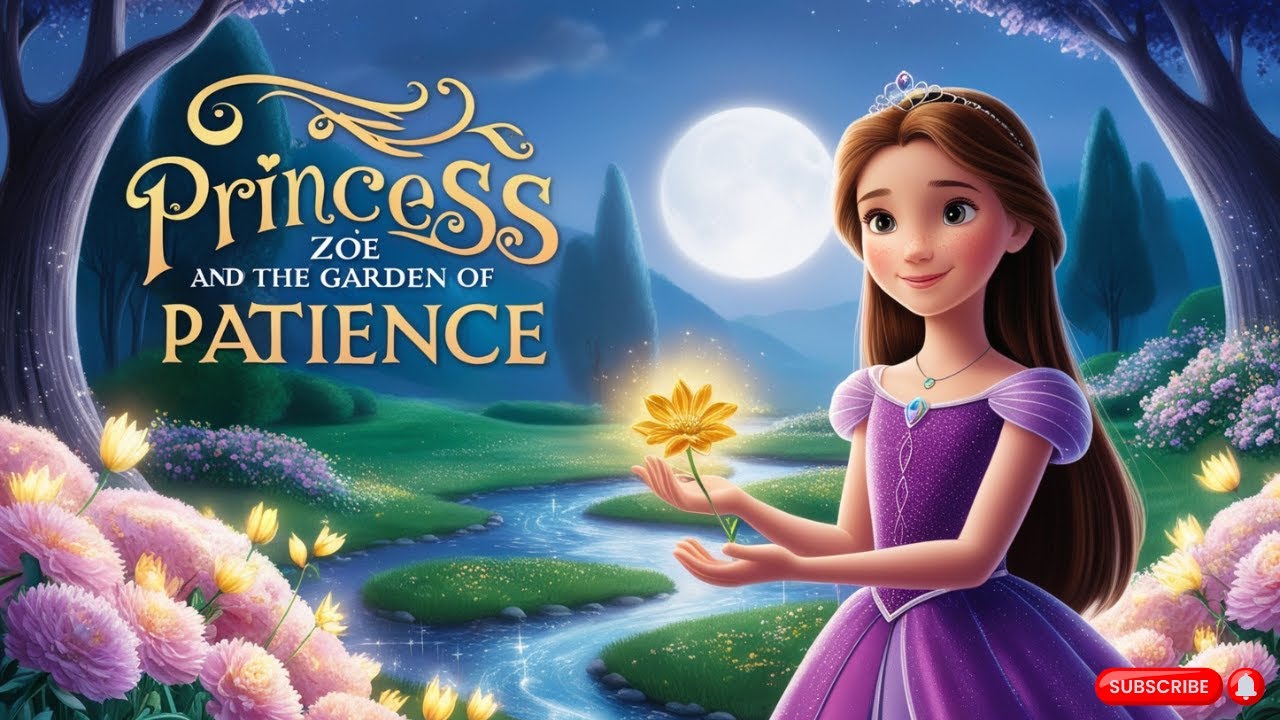 Princess Bedtime Story | Princess Zoe and the Garden of Patience | # ...