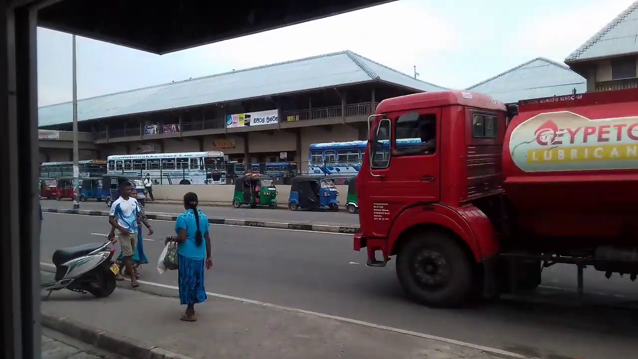 Sri Lanka,ශ්‍රී ලංකා,Ceylon,Restaurant,Matara,Bus Station - YouTube