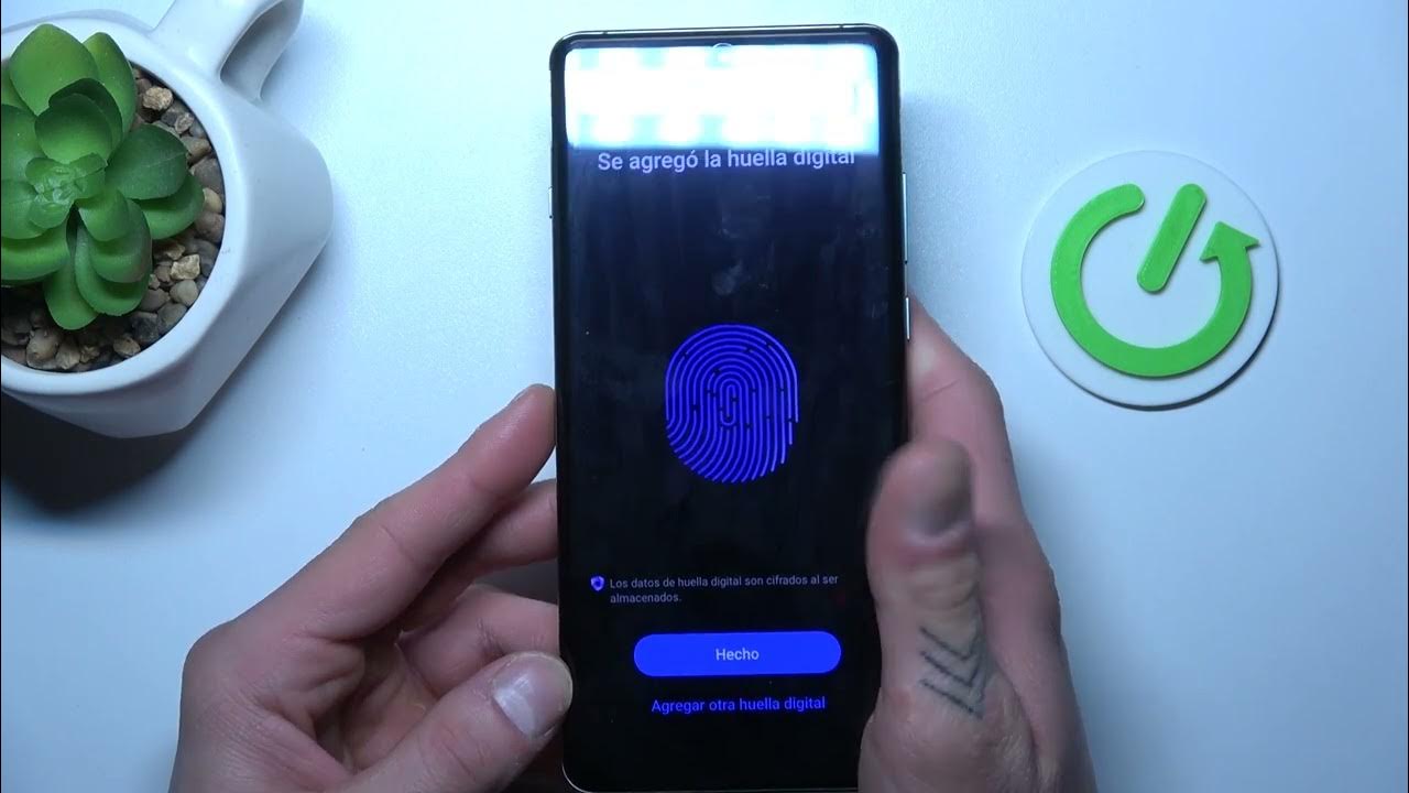 Cómo añadir una huella digital en OnePlus 12 - YouTube