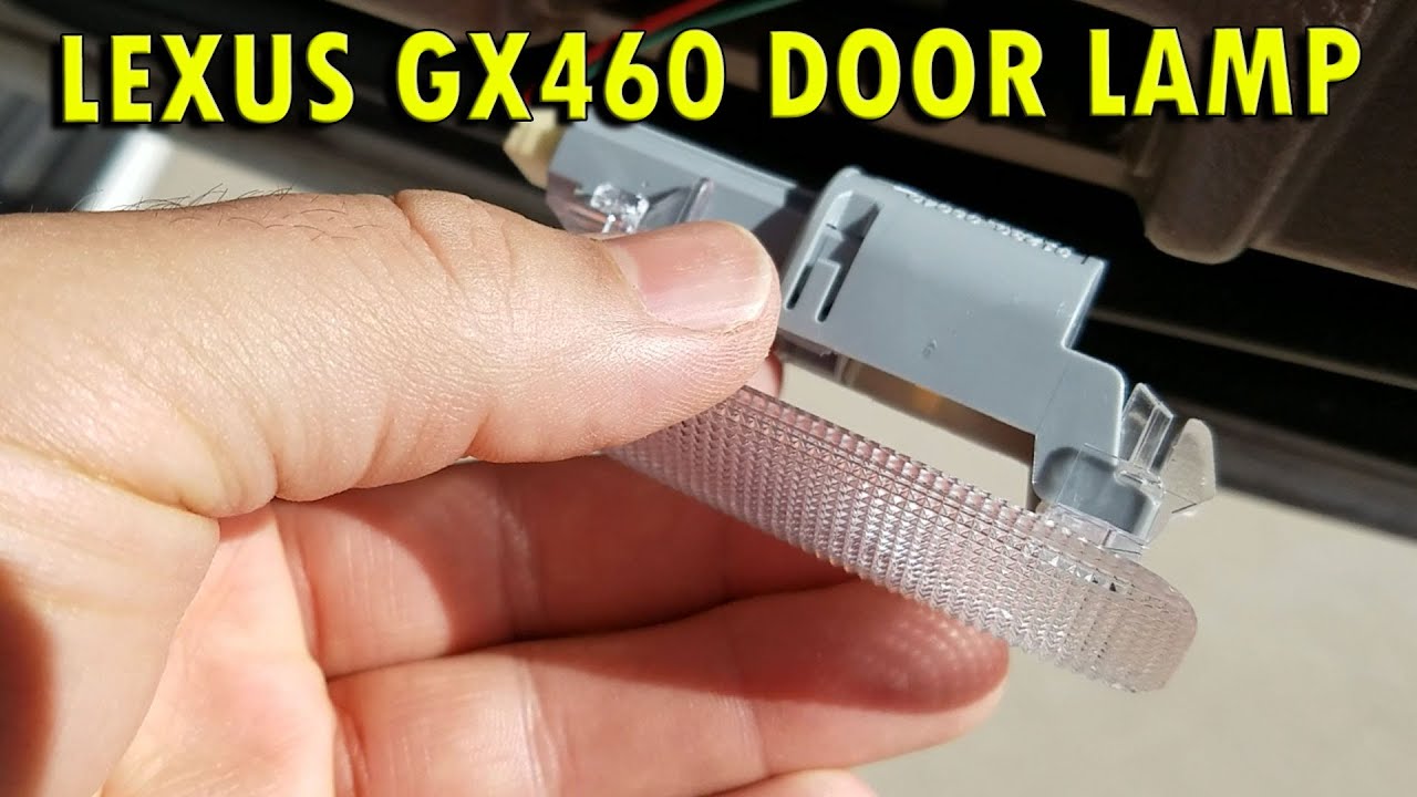 Lexus GX460 Door Accessory Lamp 81230-06040 - YouTube