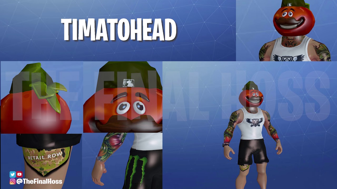 The TIMATOHEAD (Tim the Tatman Skin Concept) - YouTube