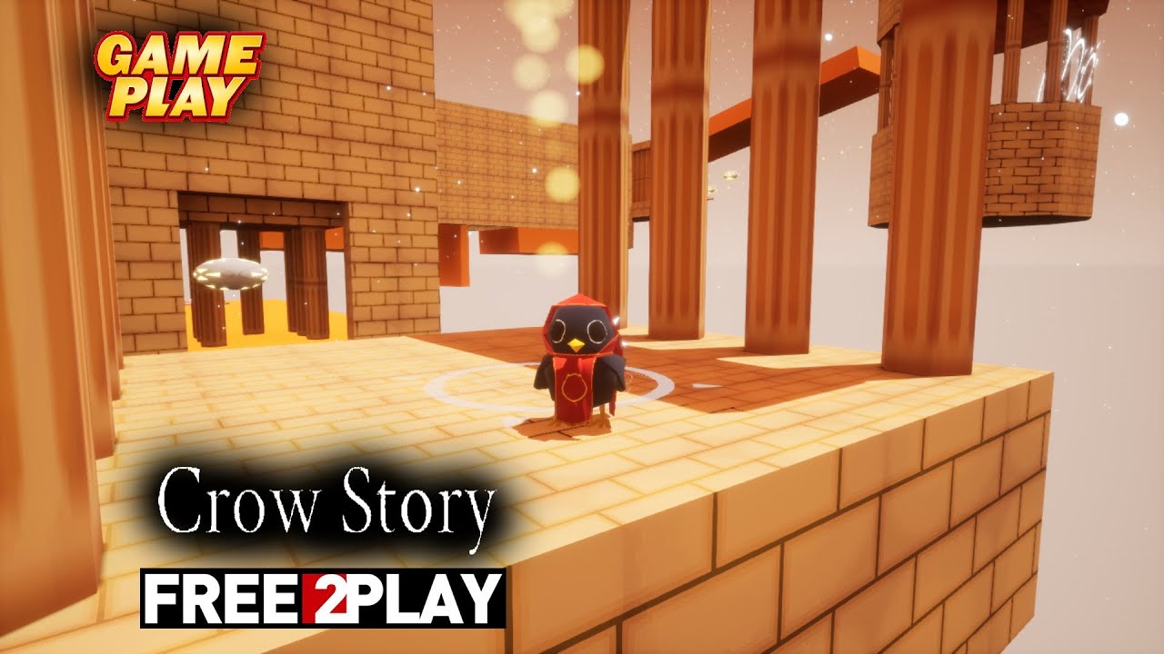 Crow Story ★ Gameplay ★ PC Steam [ Free to Play ] minimalistic indie 3D ...