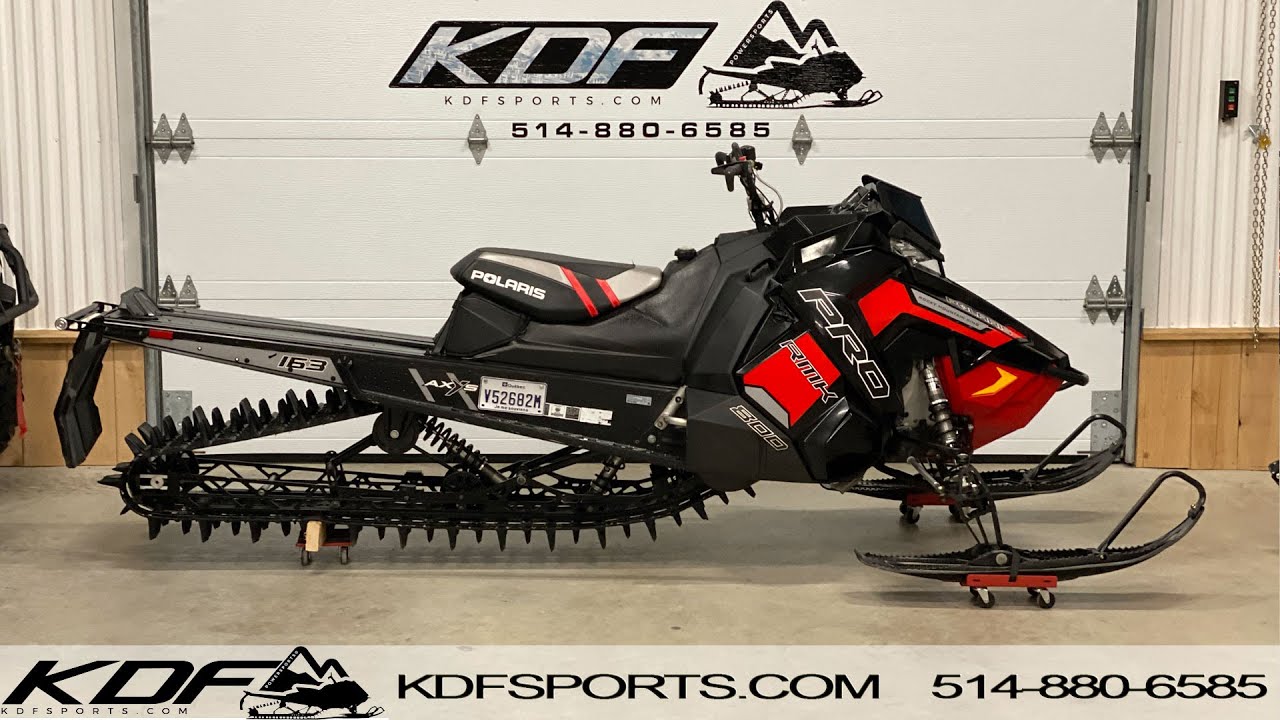 Polaris Pro RMK 800 2017 163" - YouTube