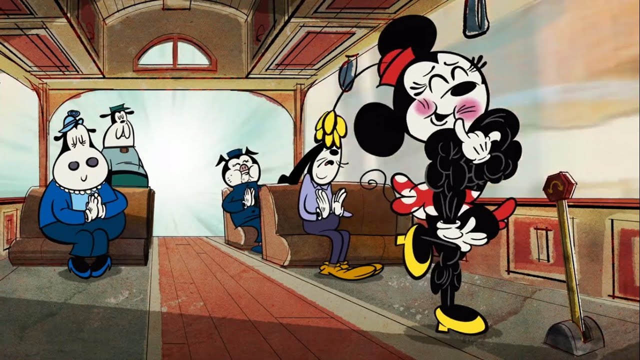 Female Muscle Clip 263 The Wonderful World Of Mickey Mouse Shorts