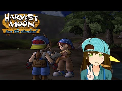 Harvest Moon Save the homeland - Fishing Rod obtained! Episode 2 (Fishy ...