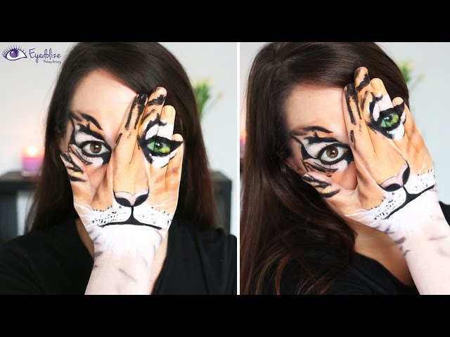 Simple Tiger Eye Makeup
