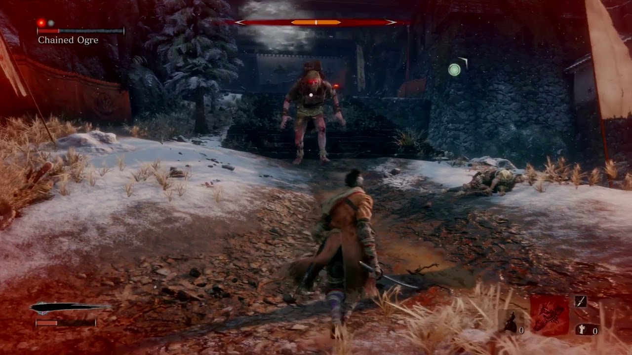 Sekiro: Shadows Die Twice - 'Chained Ogre' Battle - YouTube