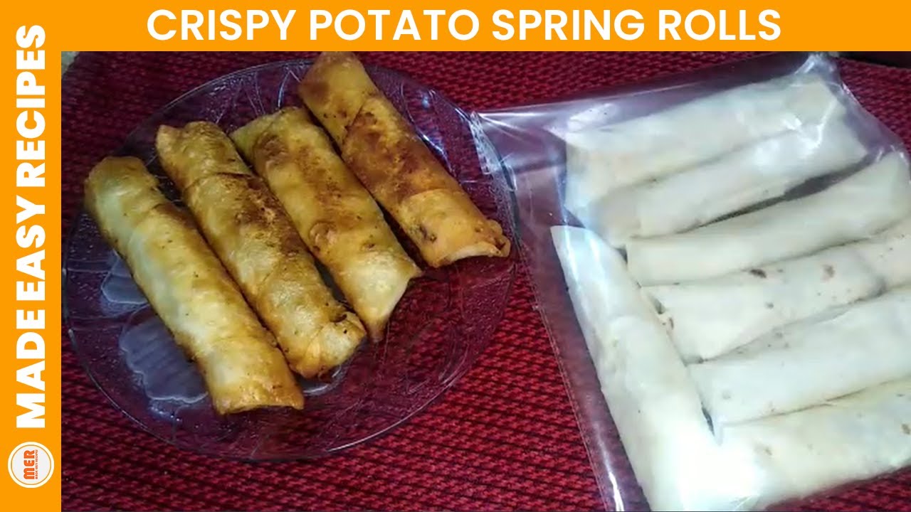 Crispy Potato Spring Rolls | Frozen Spring Rolls | Ramdan Recipes - YouTube