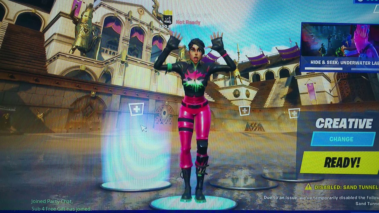 FORTNITE TRINITY LEAKED SKIN *INGAME* - YouTube