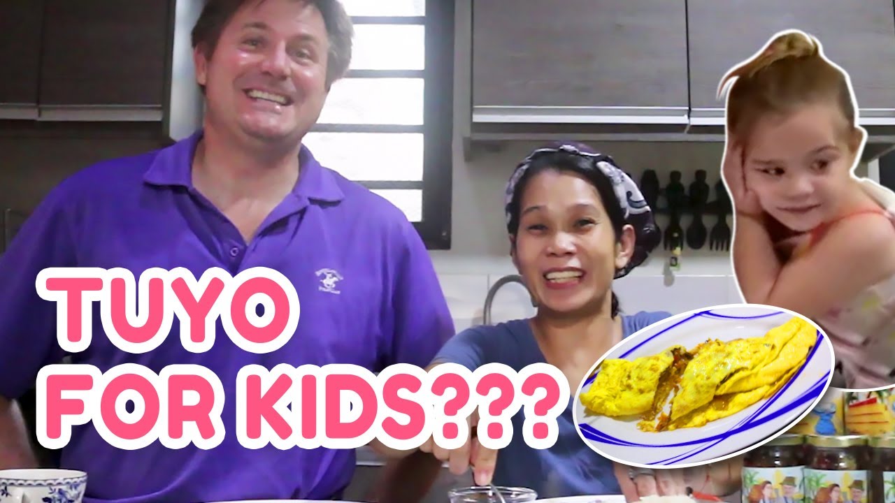 TUYO FOR KIDS? (Fried rice tuyo and omelet tuyo) | PokLee Cooking - YouTube