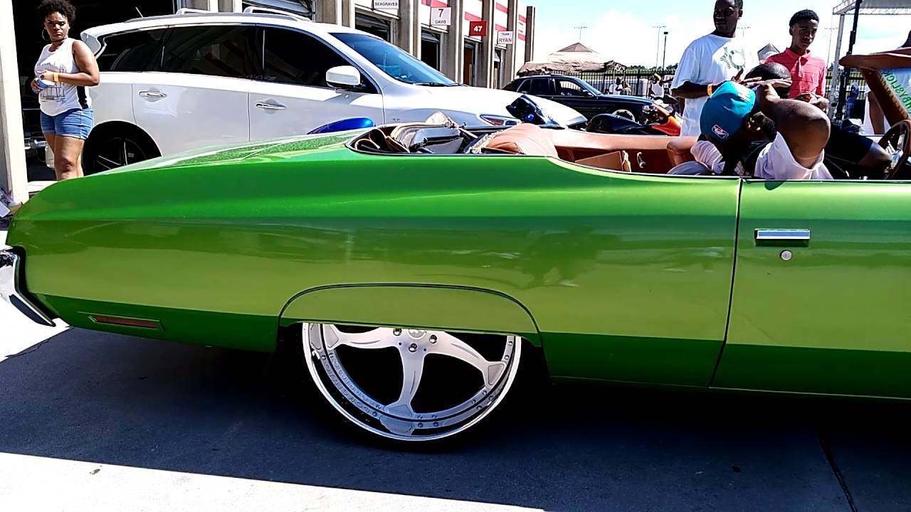 Custom interior caramel leather 72 impala vert tucking 26s forgiato ...