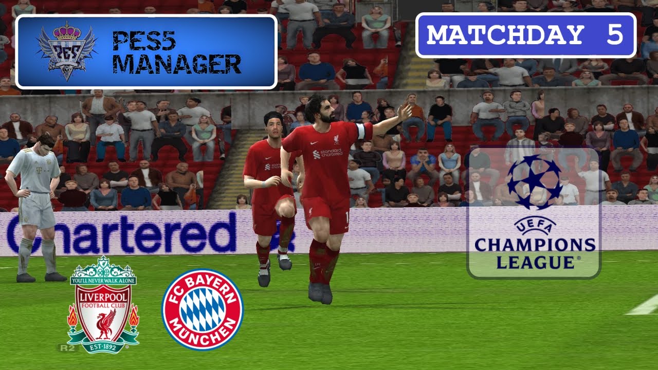 PES5 ONLINE | 4 SEASON | UCL | 5 MD | LIVERPOOL - BAYERN - YouTube