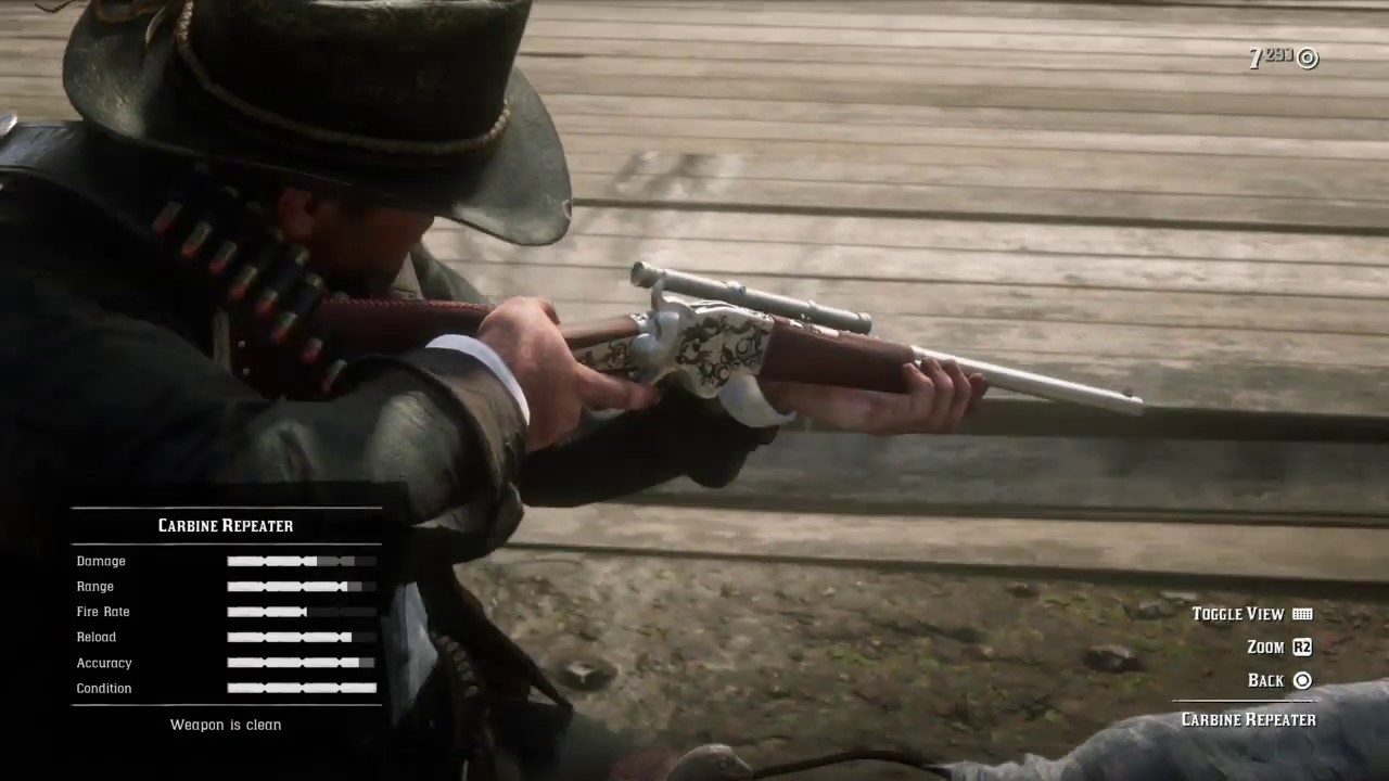 Red Dead Redemption 2 Customizing My Pump - Action Shotgun , Semi ...