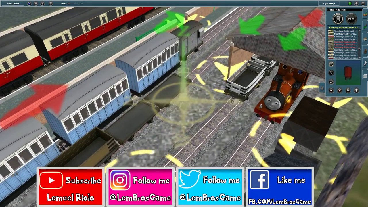 Trainz Simulator 12: Thomas SI3D Challenge Route *Building* - Part 47 ...