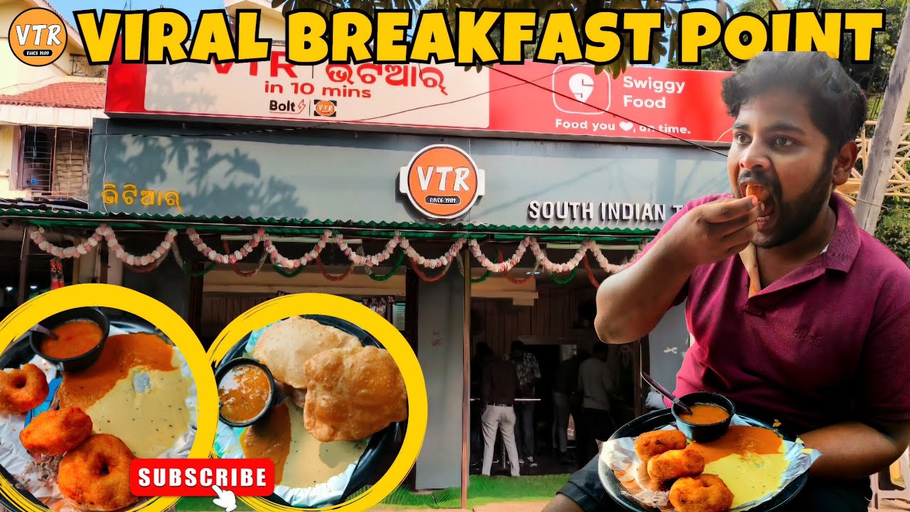 Best Breakfast in Bhubaneswar || Authentic South Indian Tiffins In ...