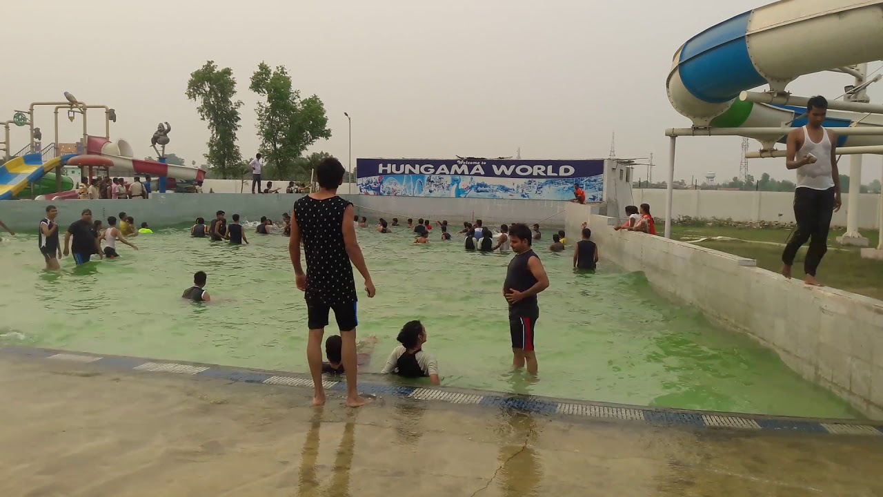 Water park Hungama World patna - YouTube