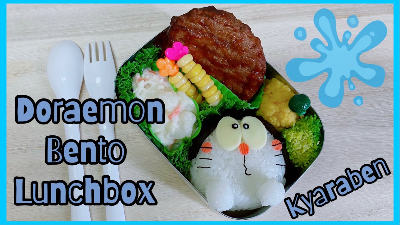 Doraemon Bento Lunchbox #bento #kyaraben #doraemon #marivicespiritu - YouTube