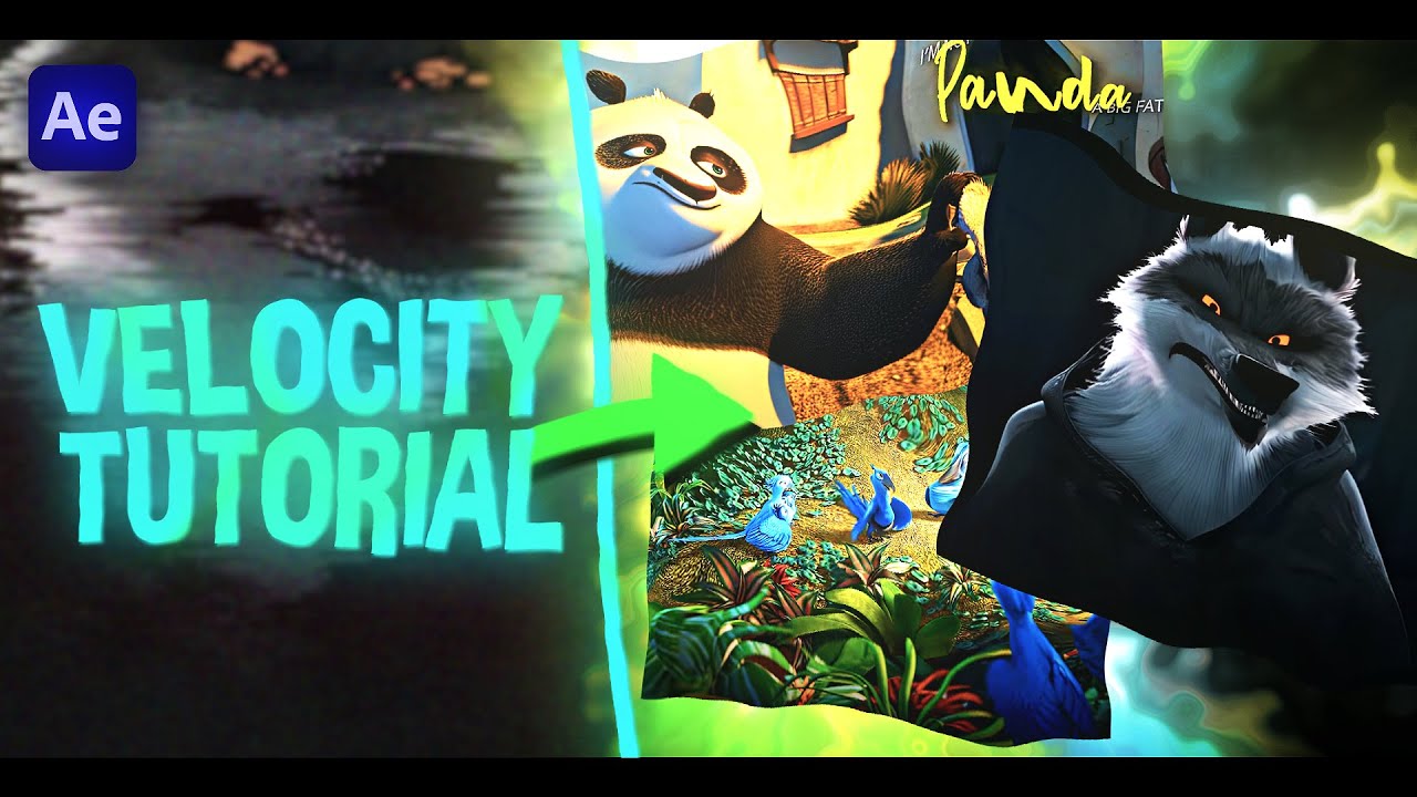 Smooth Velocity Edit Tutorial [Beginners] | After Effects | No Plugins - YouTube