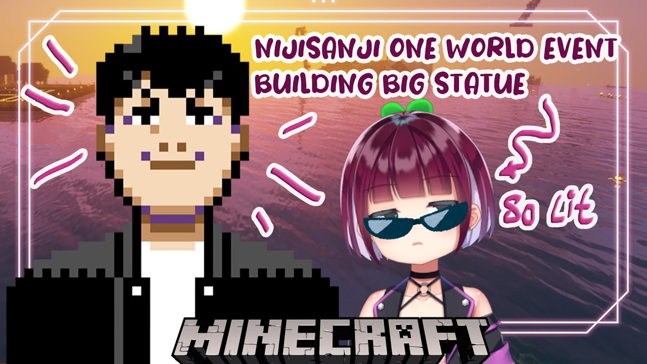 〔Minecraft〕ONE WORLD EVENT! Nagisa "tumbal proyek" goes international ...