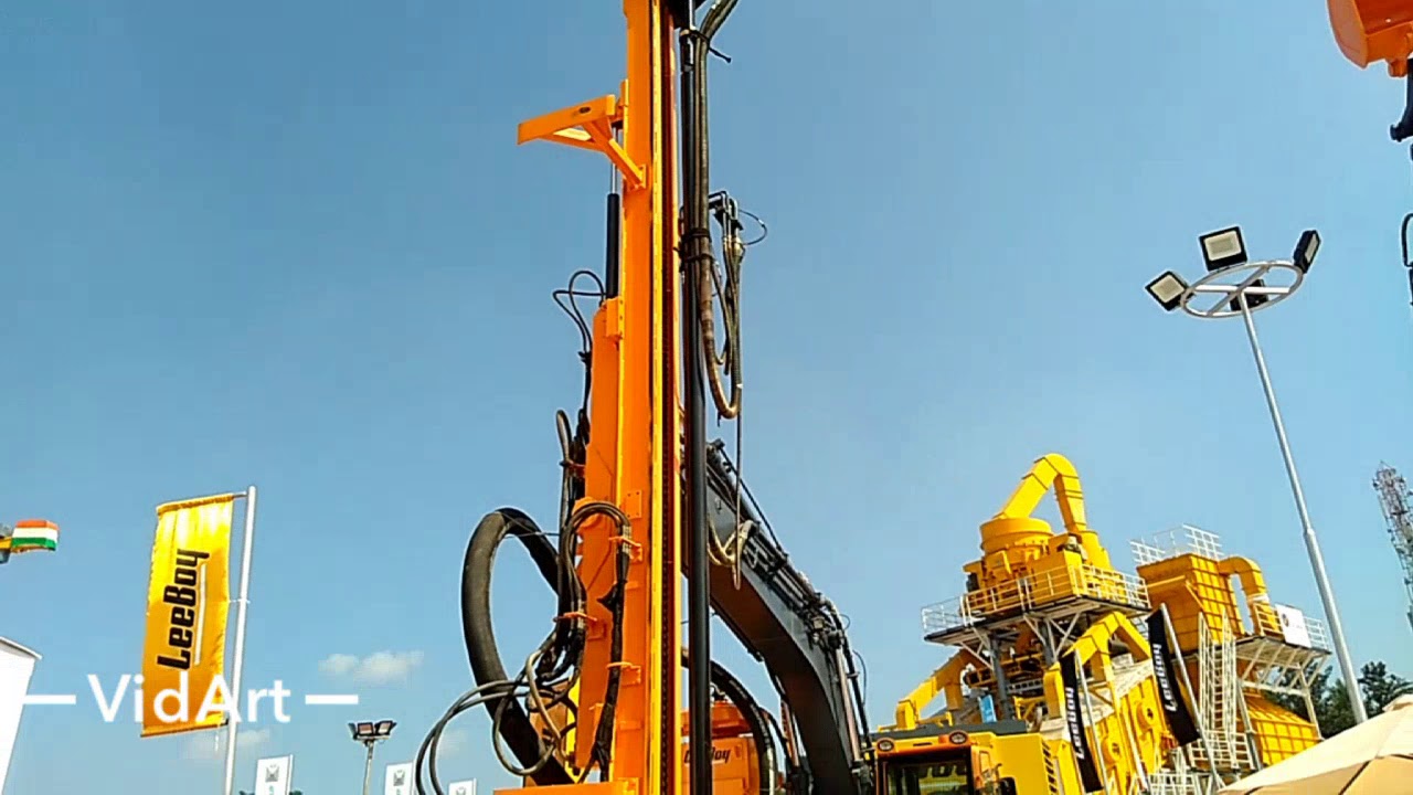 Amazing machine Crawler Mounted drill rig. - YouTube
