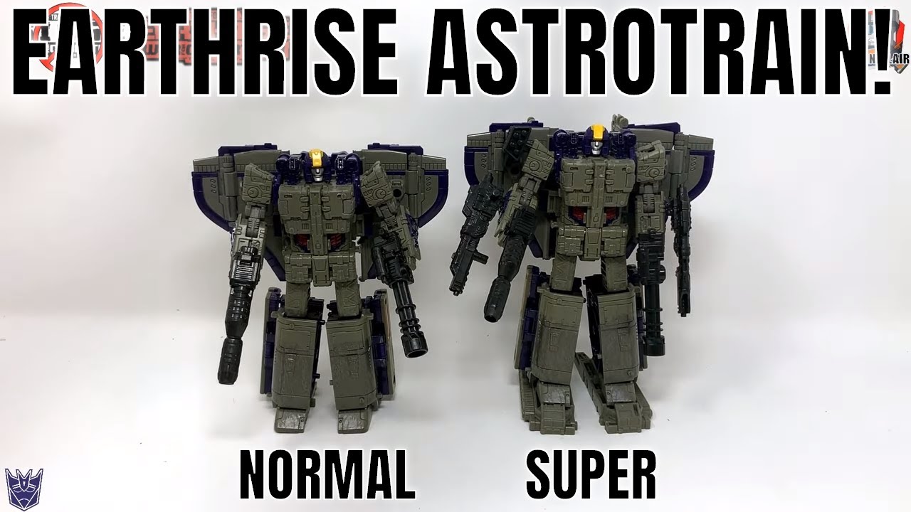 Transformers Earthrise Astrotrain WFC-E12 Review, Larkin's Lair - YouTube