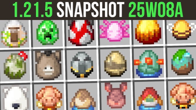 Minecraft Scrambled Eggs Human Mob Mod Craftable Spawn Eggs! WIP