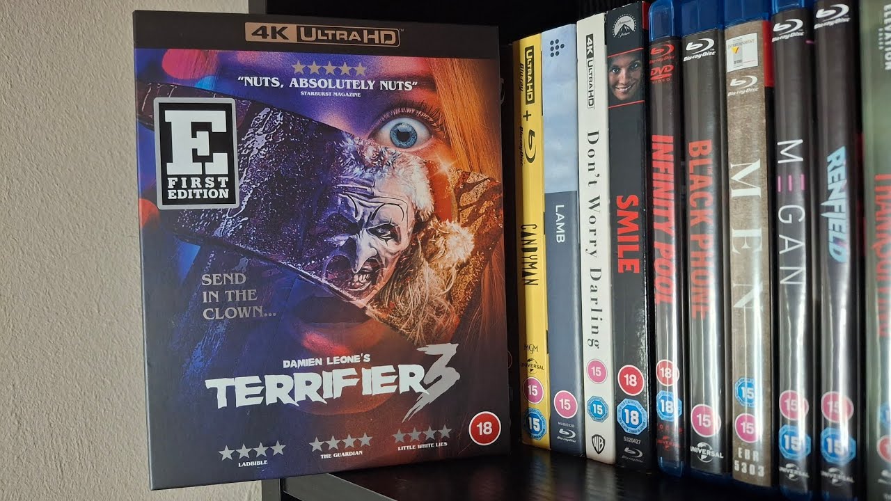 Terrifier 3 4K Limited Edition - Unboxing & Review - YouTube