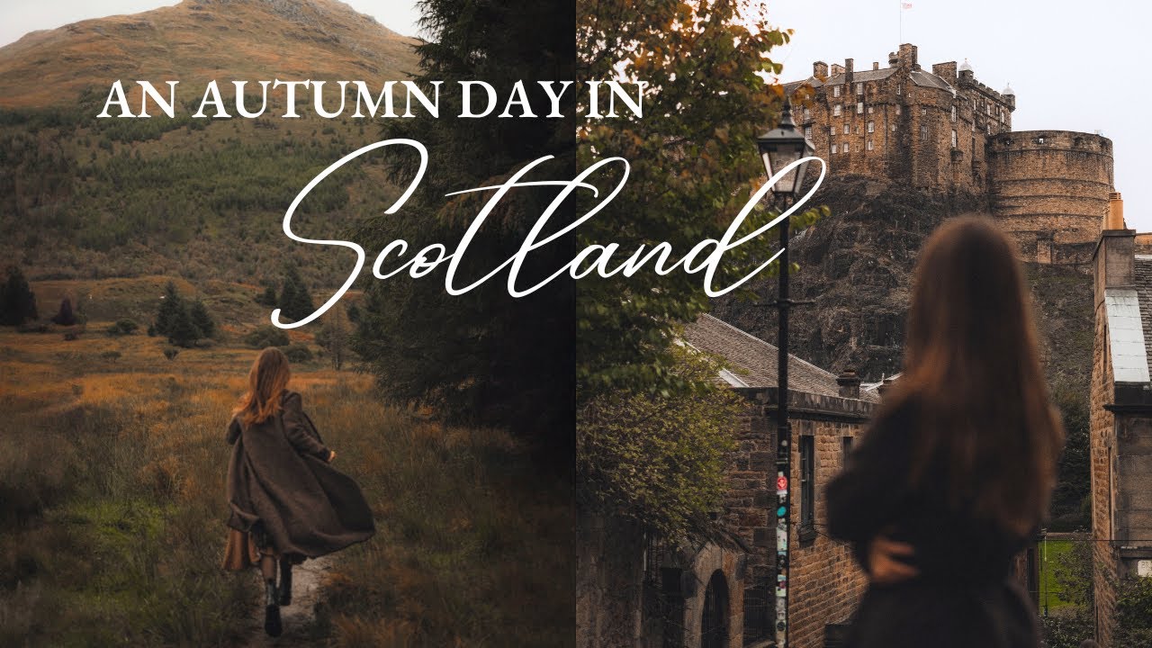 A Cozy Autumn Day in Scotland | Exploring Edinburgh and Scottish ...