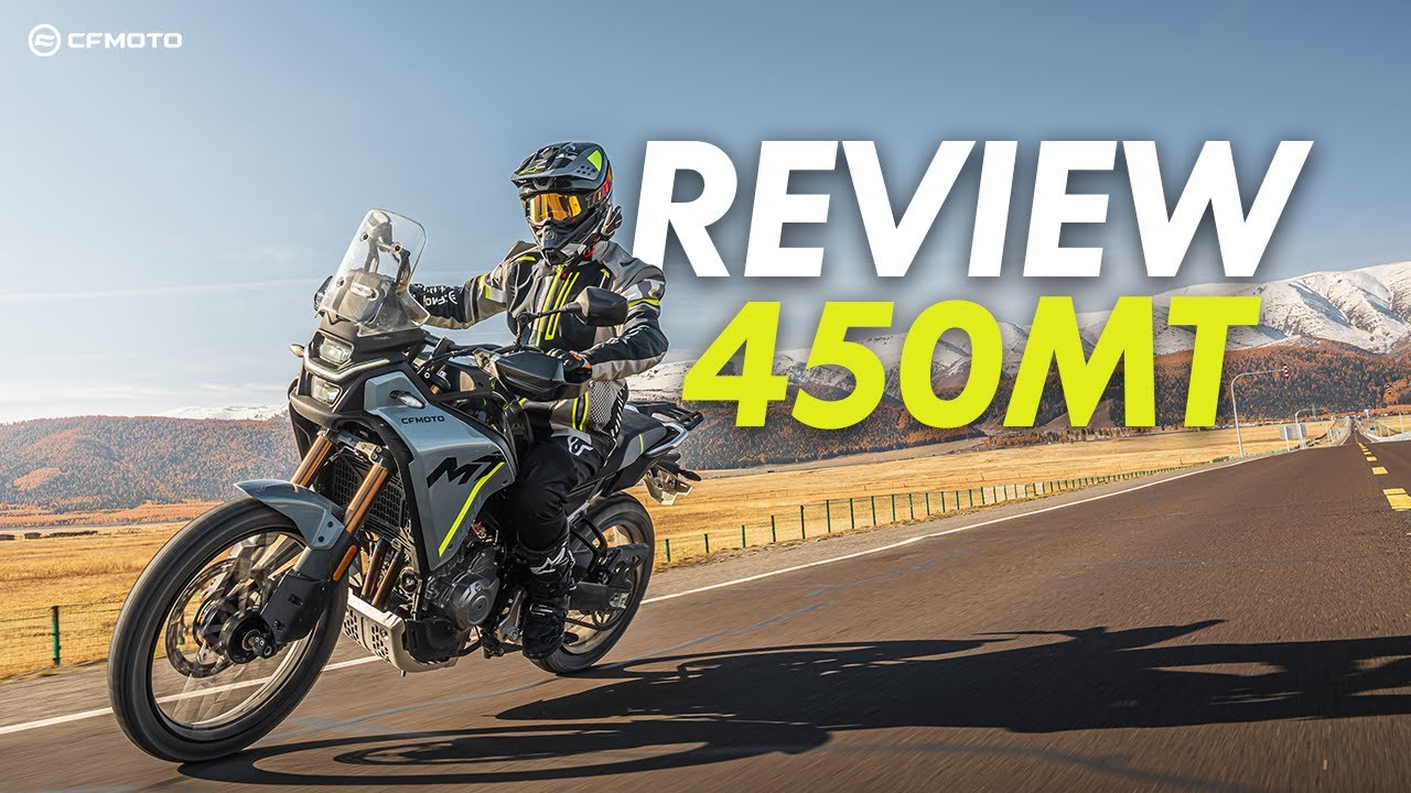 LA MOTOCICLETA DOBLE PROPÓSITO 450MT | Review CFMOTO México - YouTube