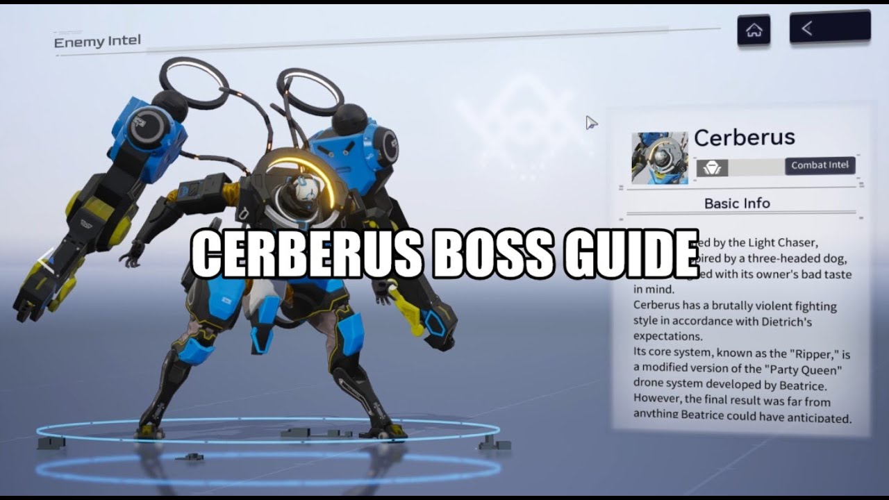 Cerberus boss guide | Snowbreak containment zone - YouTube