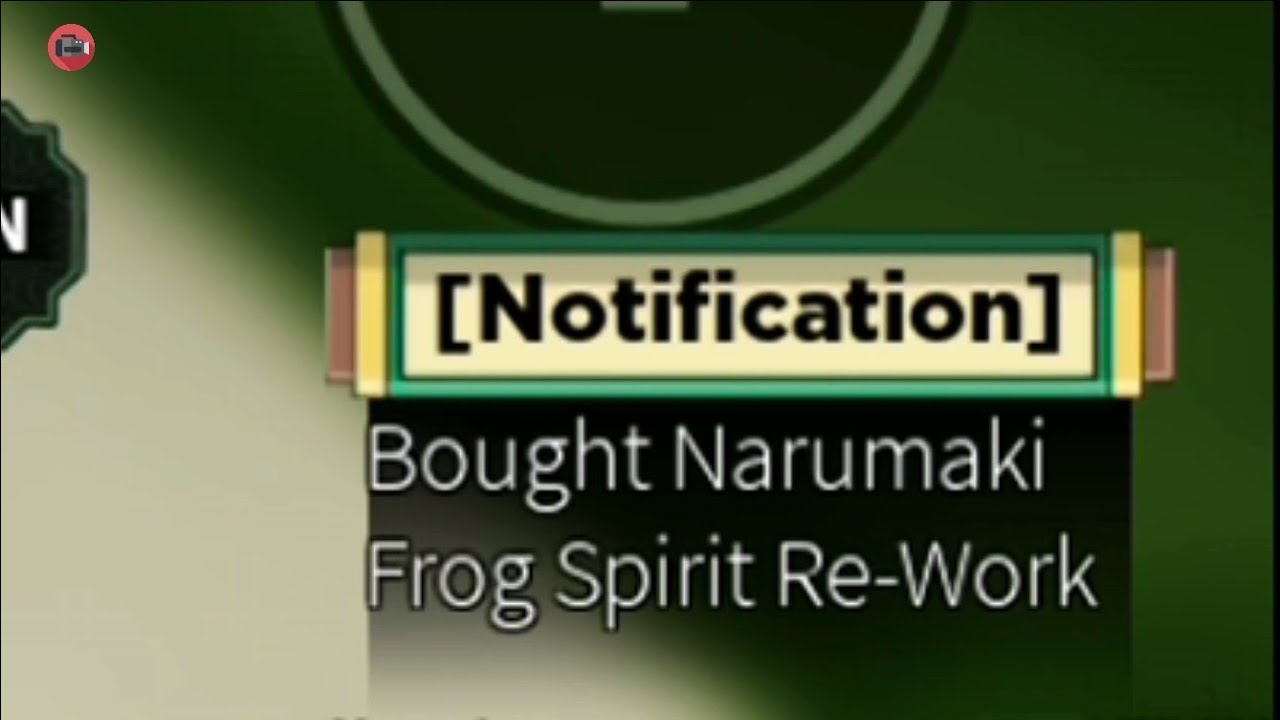 Obtaining Narumaki frog spirit be like | Shindo life - YouTube