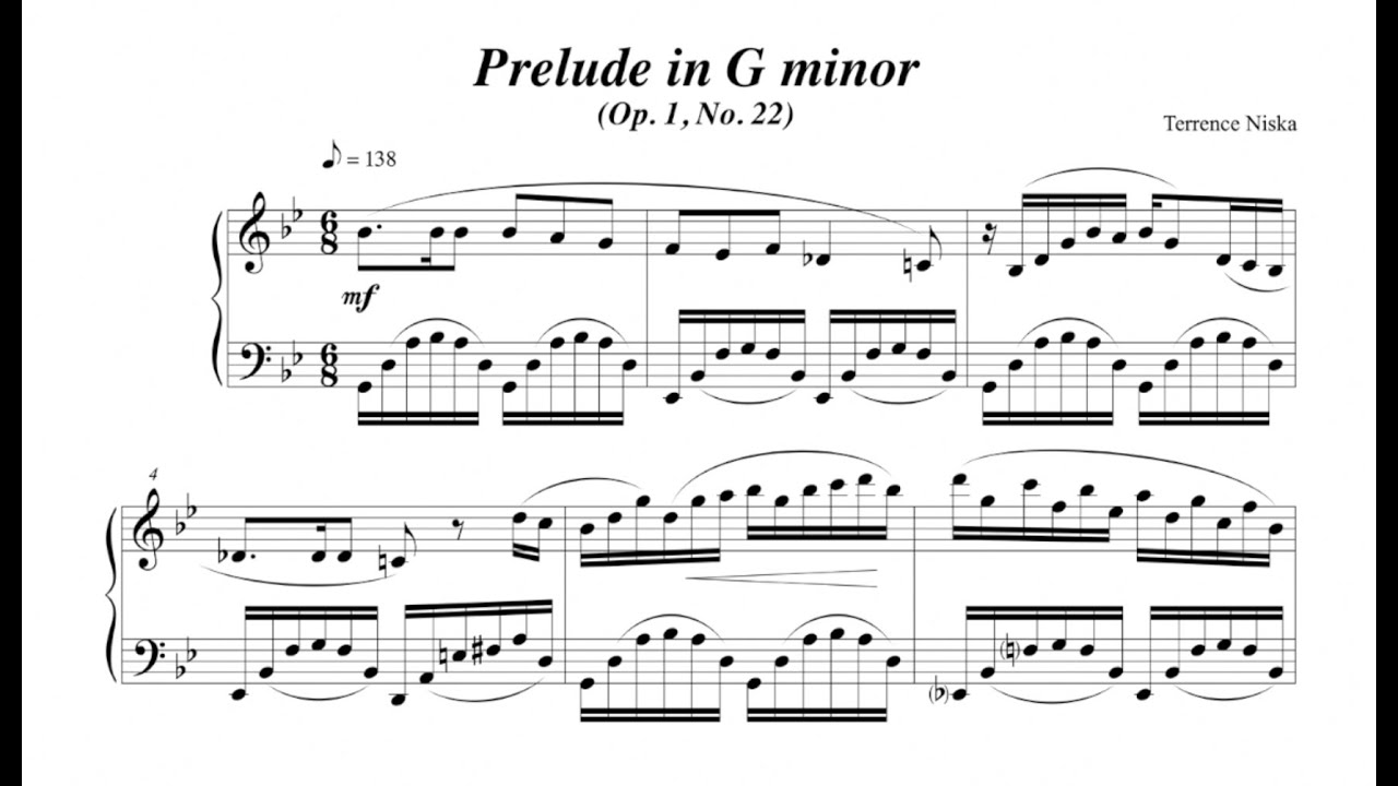 Prelude in G minor, Op. 1, No. 22 - YouTube