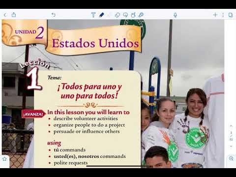 Avancemos 3 2.1 Vocab - YouTube