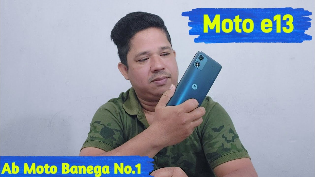 Moto e13 Unboxing & Review | Moto e13 Review Hindi | Moto e13 - YouTube