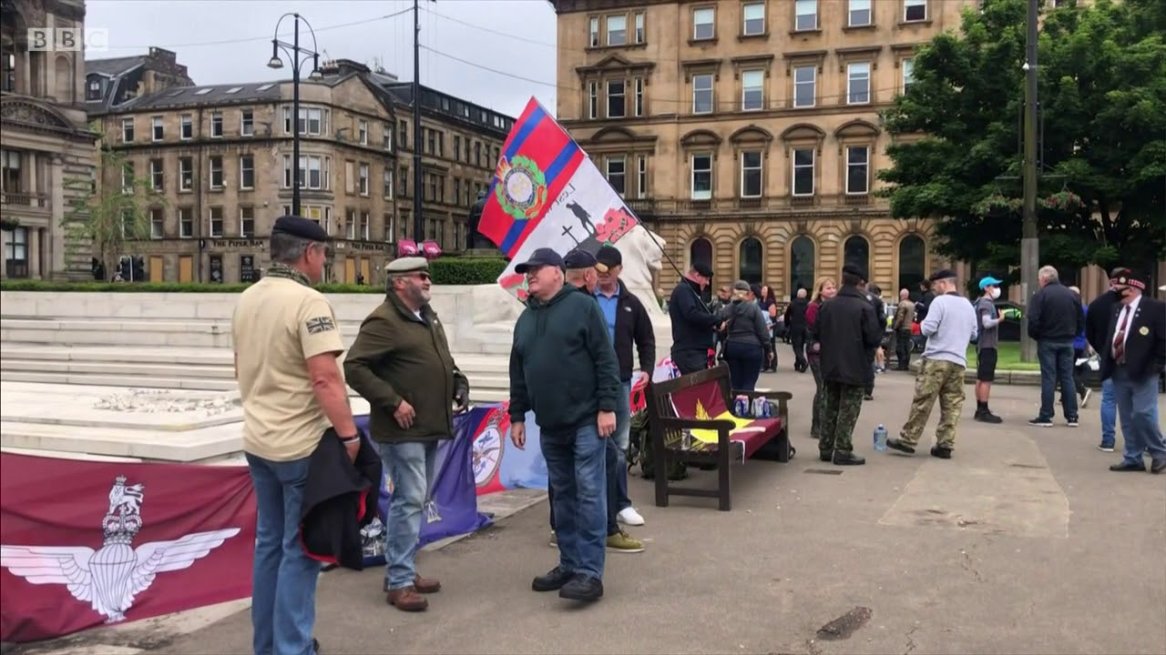 Loyalist gathering on Reporting Scotland 14/06/2020 - YouTube