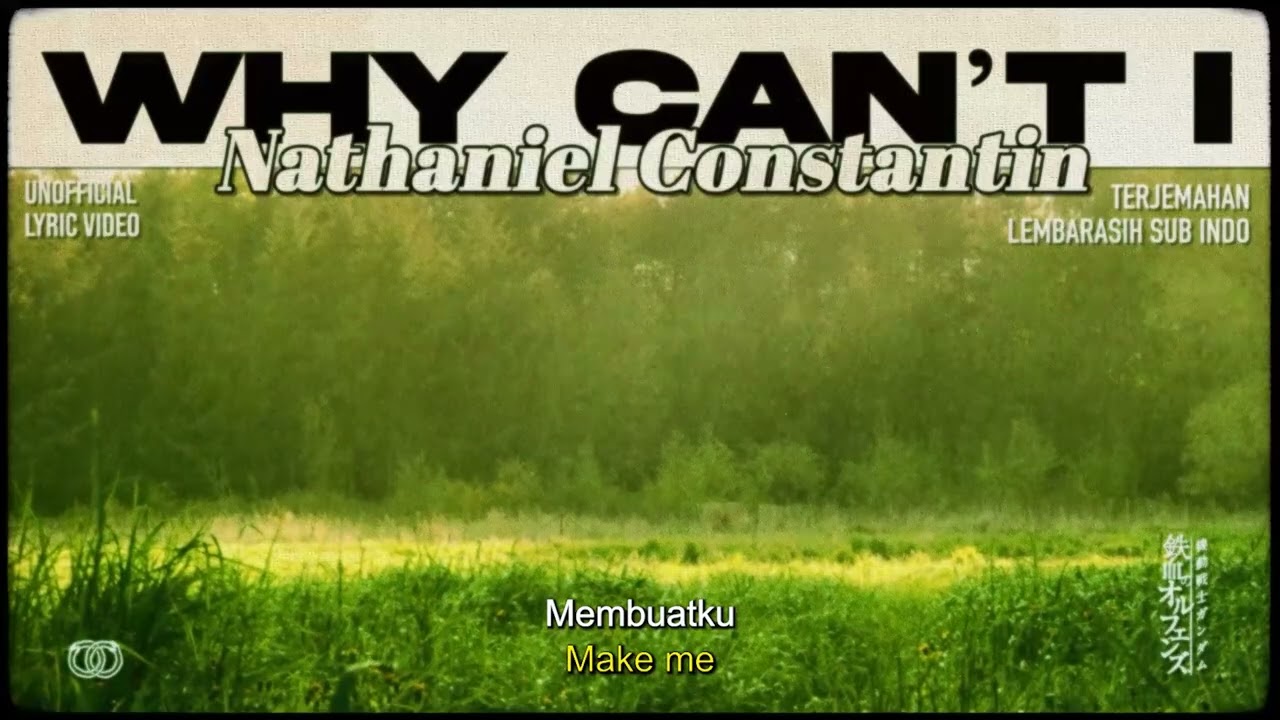 Nathaniel Constantin - Why Can't I [ LYRICS terjemahan Indonesia ] Chords - Chordify