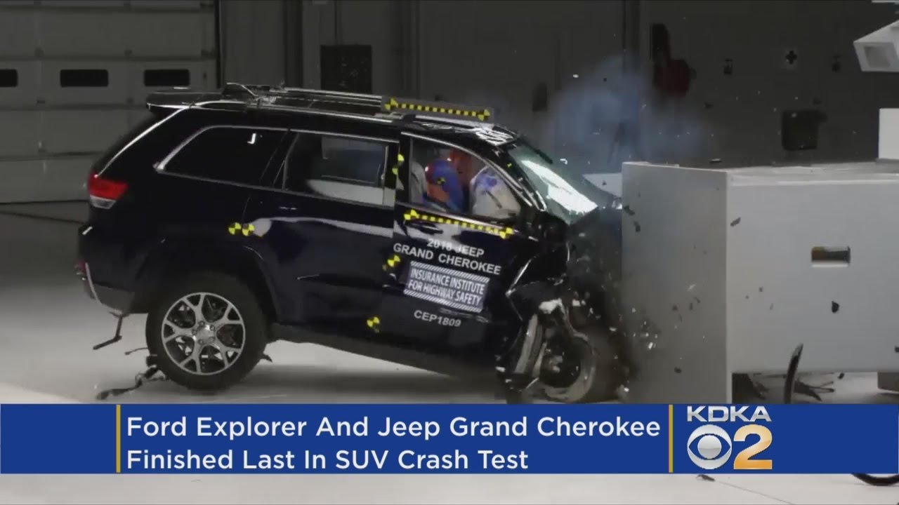 Jeep Grand Cherokee, Ford Explorer Get Worst Ratings In New Crash Test ...