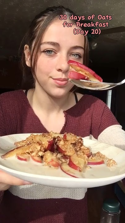 Apple Crisp Oats 😍🍎 Youtube
