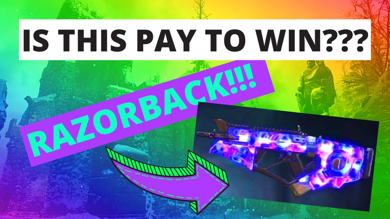 *IS THIS GUN PAY TO WIN???* RAZORBACK DARK MATTER REVIEW - CALL OF DUTY ...