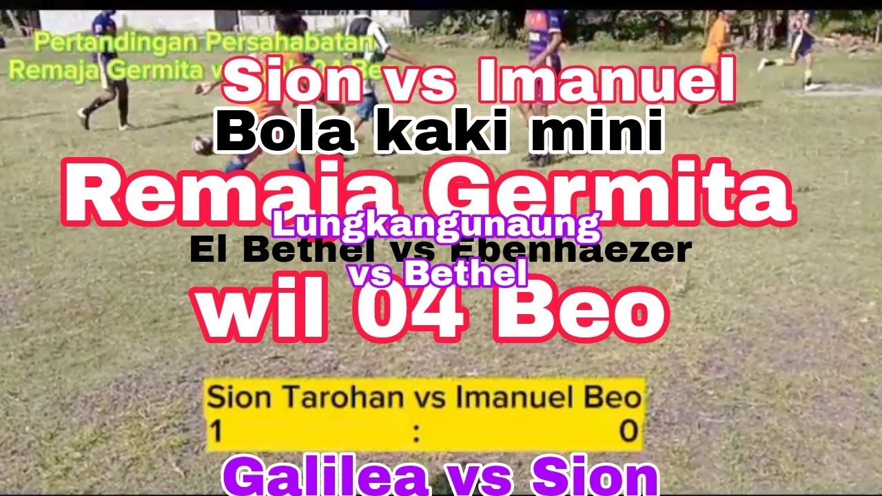 Friendly match Remaja Germita Wilayah 04 Beo | Memeriahkan HUT Remaja ...