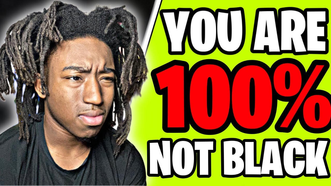I TOOK THE BLACK TEST 🍗 - YouTube