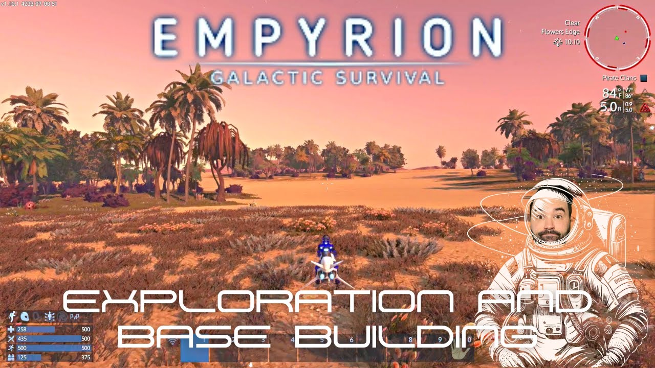 Empyrion: Galactic Survival 1.10 - EXPLORATION AND BUILDING THE BASE ...