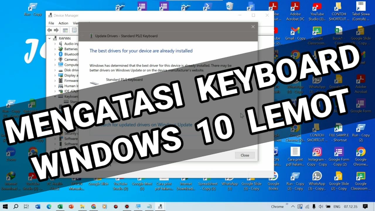 Cara Mengatasi Keyboard di Windows 10 Yang Delay / Lemot / Responnya ...