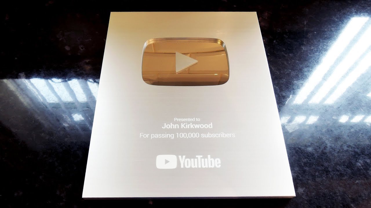 YouTube Silver button award (Thank You) - YouTube