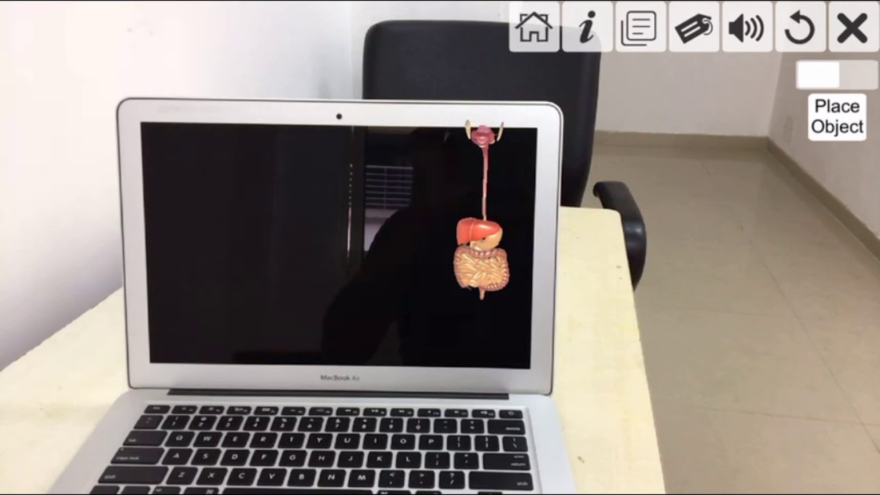 AR Incredible human body - YouTube