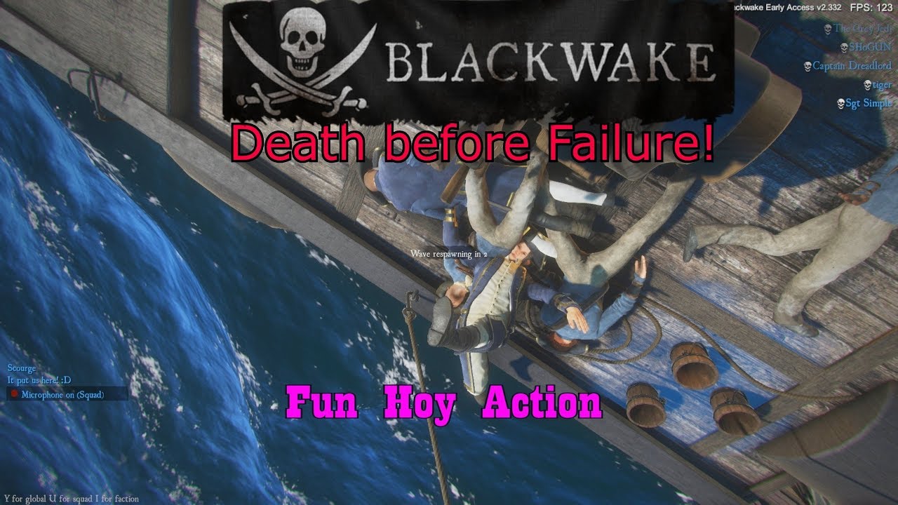 Blackwake Death before Failure, Full Match - YouTube