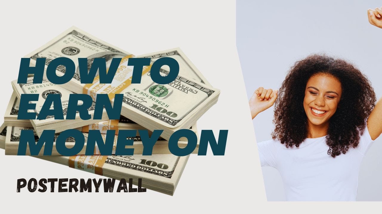 How to make money on Postermywall step by step - YouTube