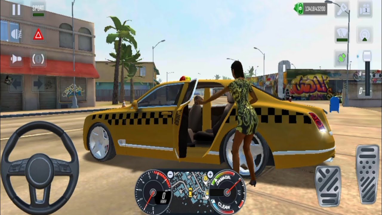 Taxi Simulator 2020 - First Class Uber Driving | Taxi Car Game Android ...
